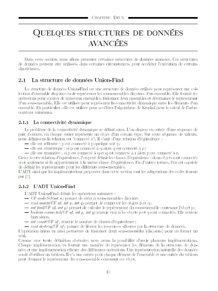Chapitre 2 ADT | PDF