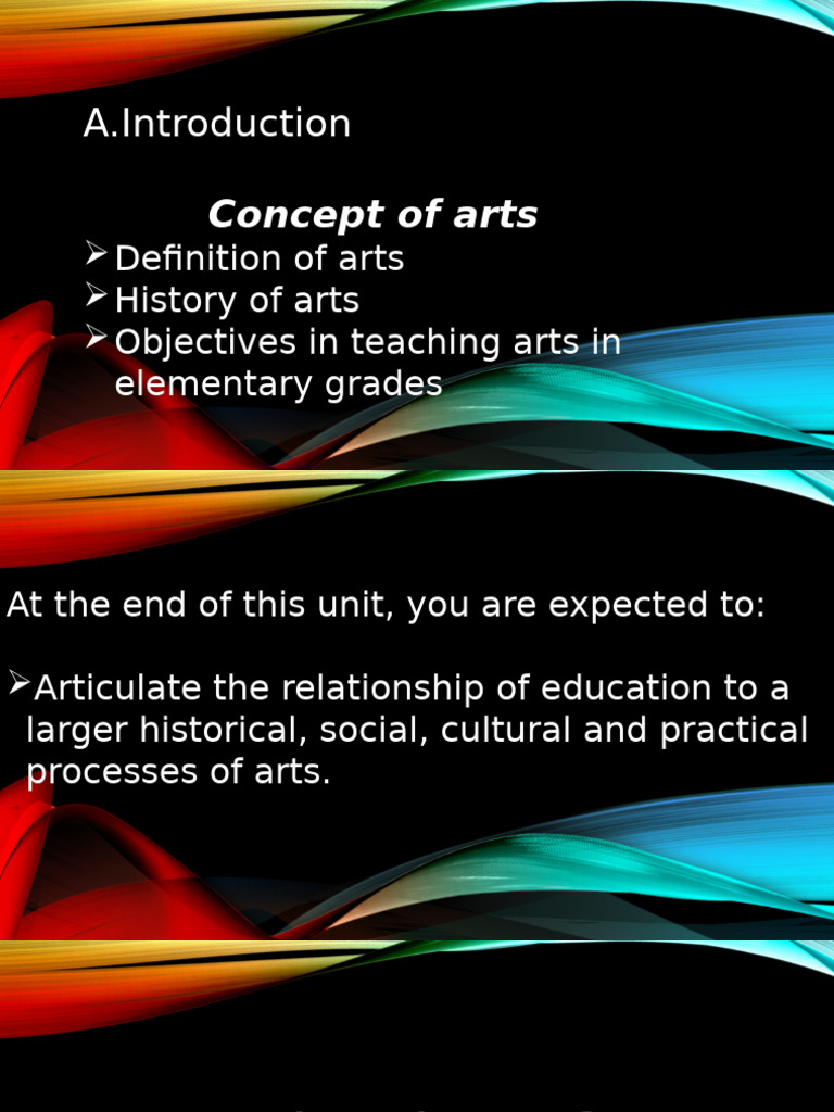 Concepts of Arts Definition and History | PDF | Pre Raphaelite ...