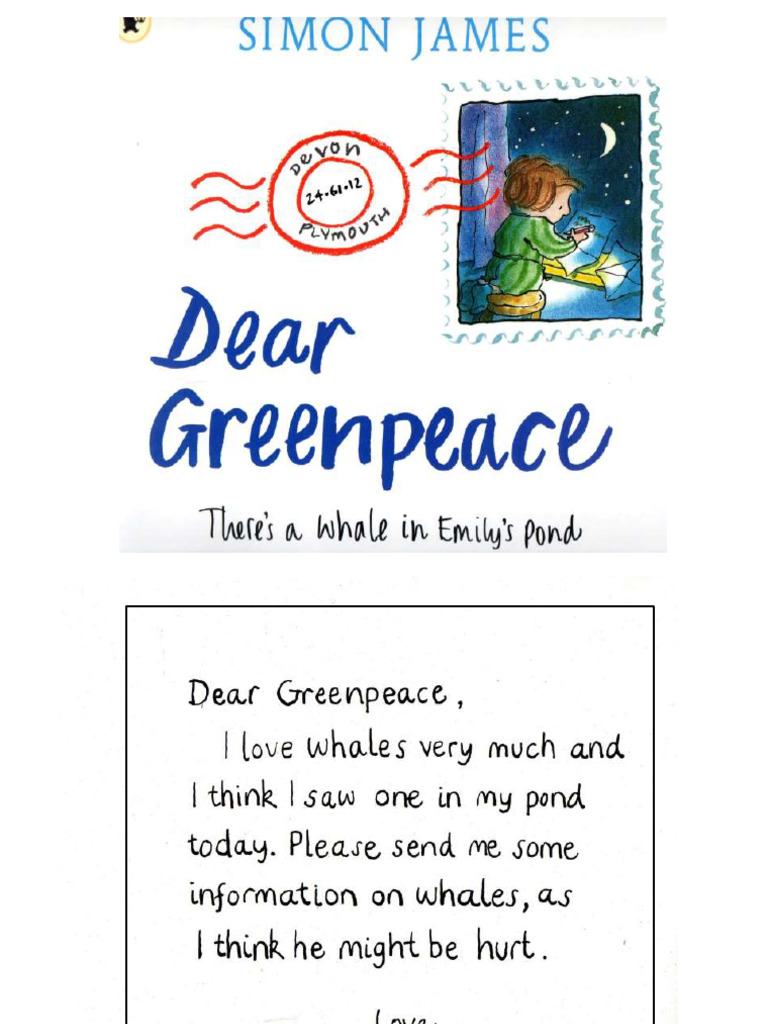 Dear Greenpeace - Cuento | PDF