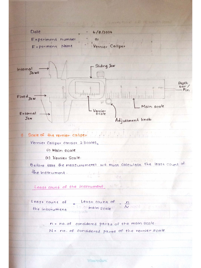 Physics Practical Note | PDF