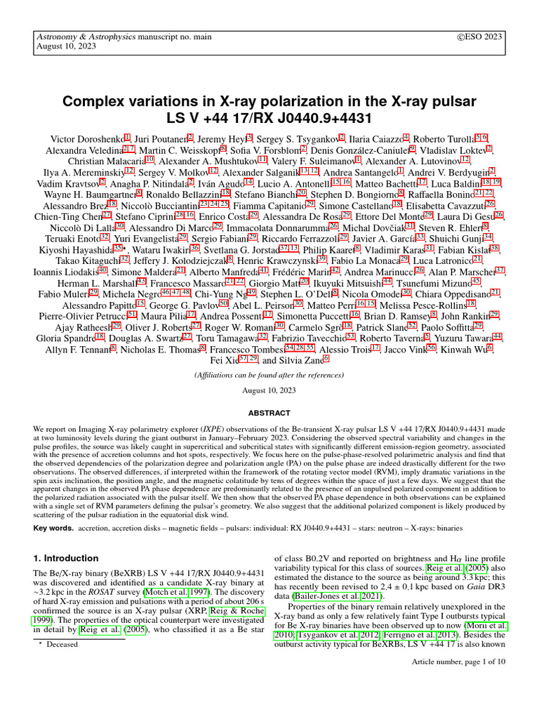 Complex Variations in X-Ray Polarization in The X-Ray Pulsar LS V +44 ...