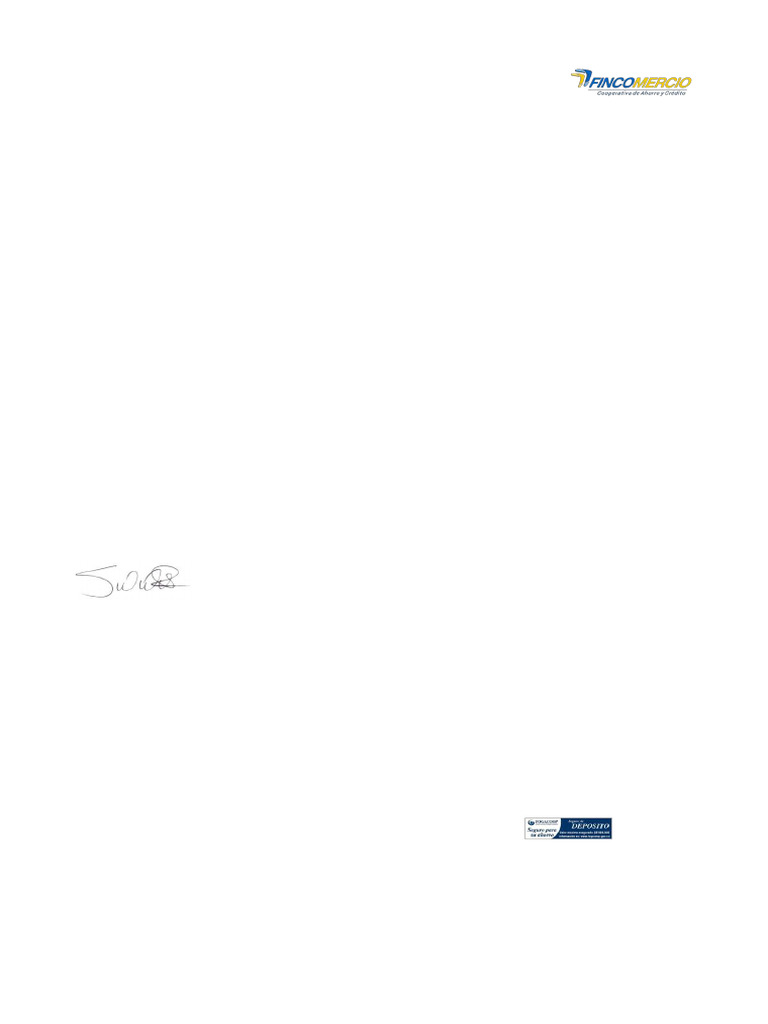 Certificado de Deuda Fincomercio | PDF
