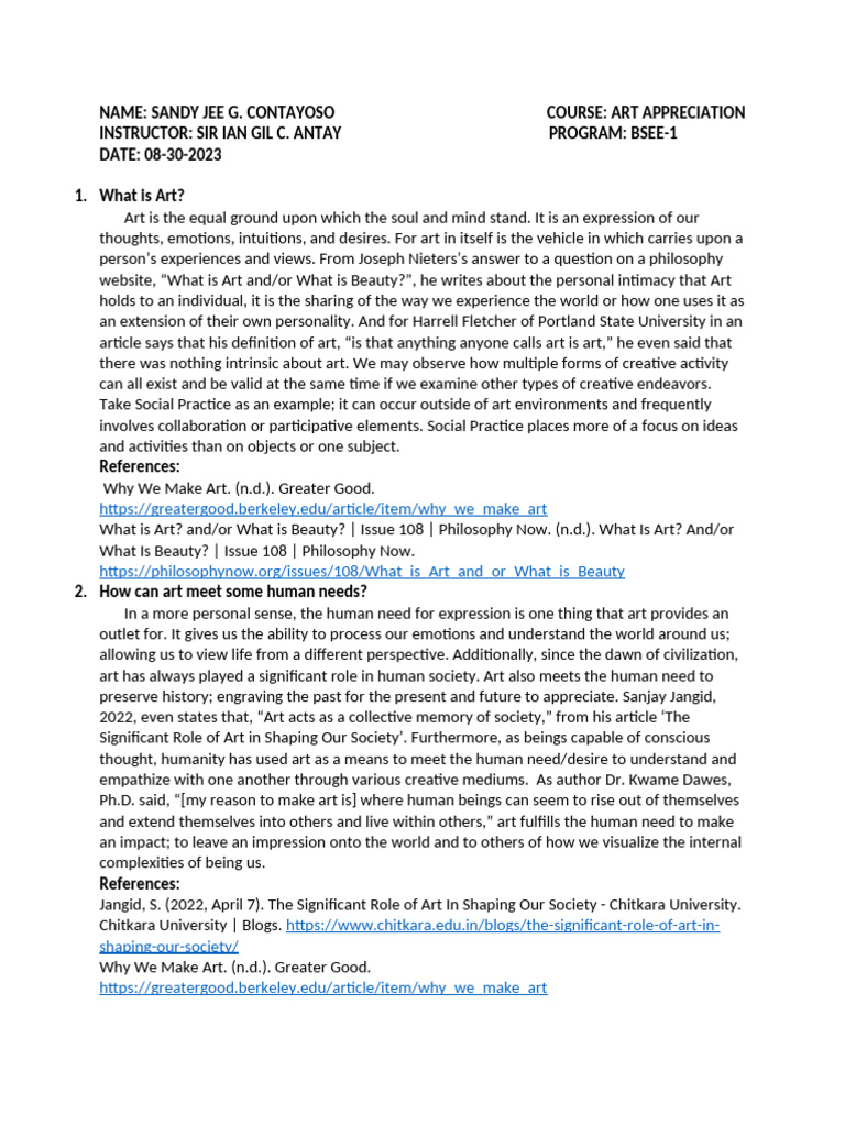 Assignment 1 | PDF | Composition (Visual Arts) | Shape