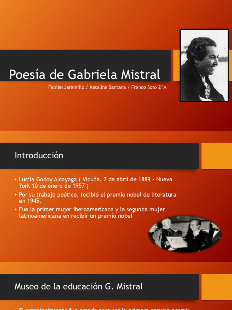 Gabriela Mistral | PDF