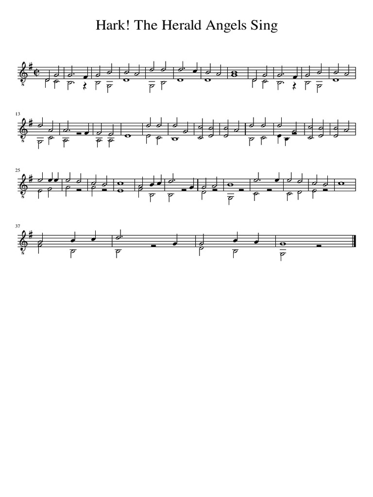 Hark! The Herald Angels Sing | PDF