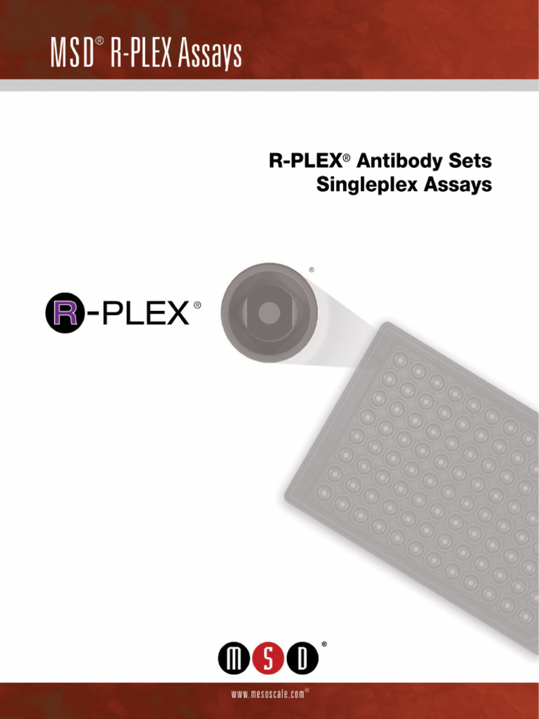 R-Plex Singleplex Insert | PDF
