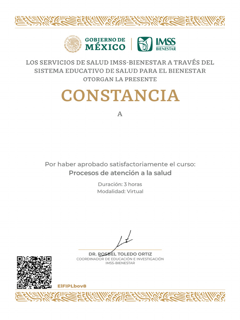 Constancia | PDF