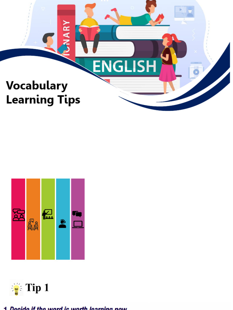 Vocabulary Learning Tips | PDF | Adverb | Part Of Speech