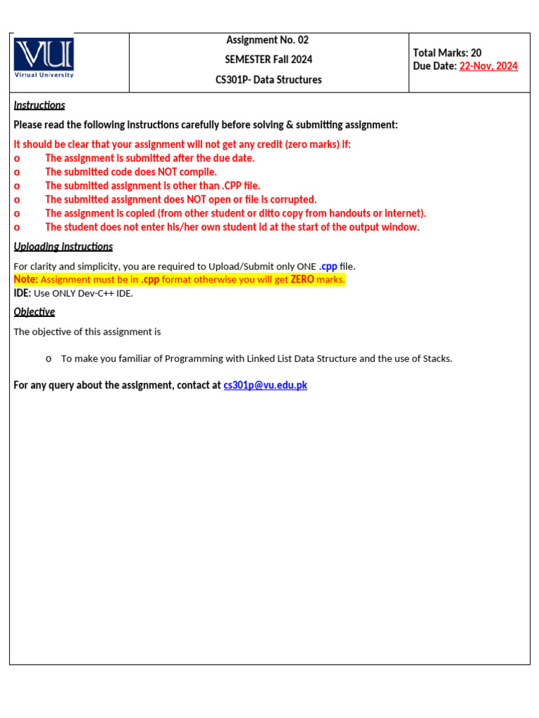 CS301P Data Structures Assignment 2 | PDF | Bracket | Integrated Development Environment
