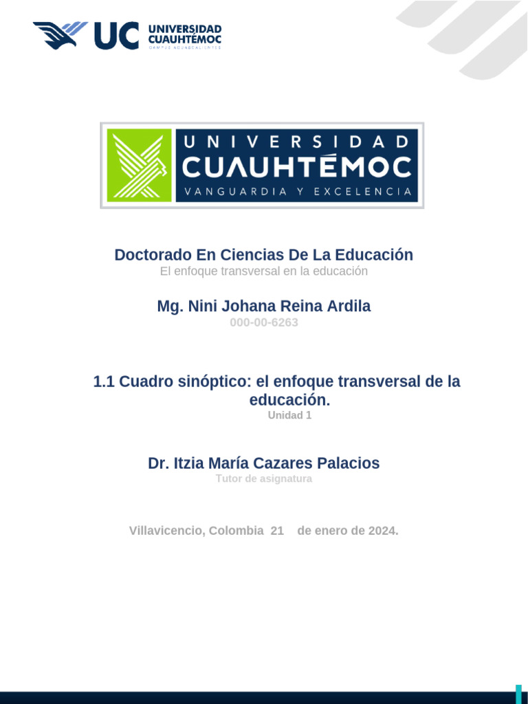 Reina-Nini Act 1.1 | PDF | Plan de estudios | Enseñando