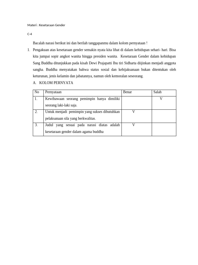 Latihan Soal Akm | PDF