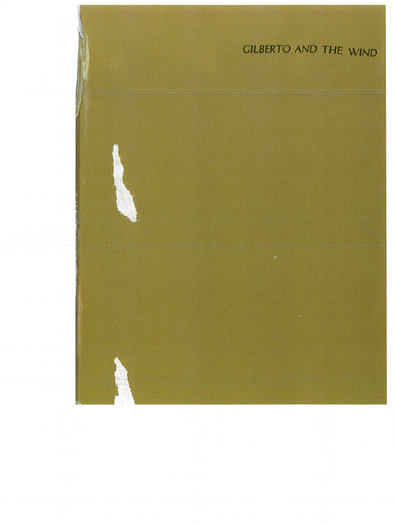 Gilberto and The Wind | PDF