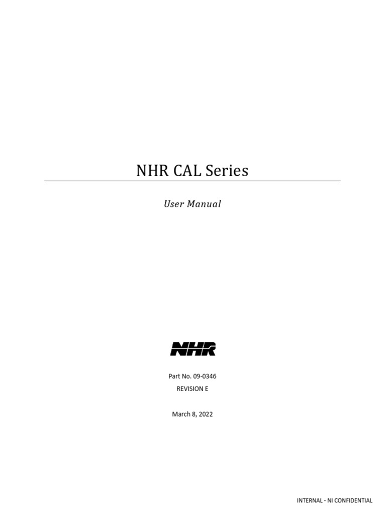 NHR Cal | PDF | Direct Current | Resistor