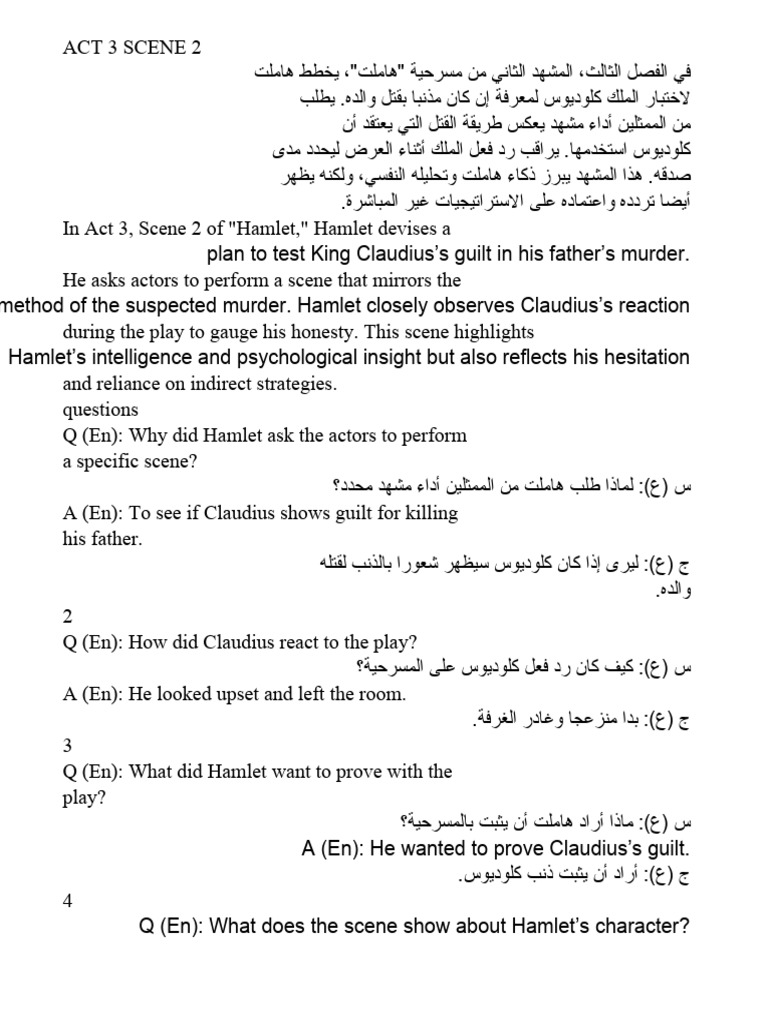 Drama (Hamlet) | PDF | Hamlet | Shakespearean Tragedies