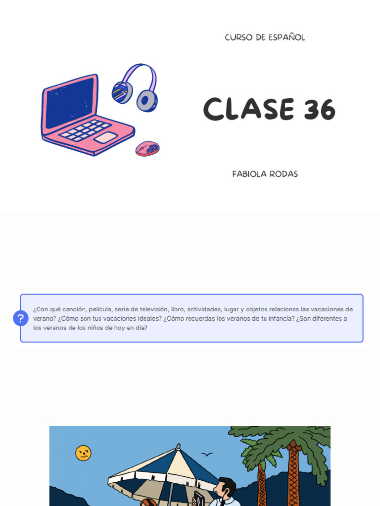 Clase 36 - Laura | PDF | Estudios de idiomas extranjeros | Arte