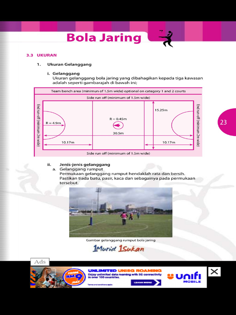 Modul Latihan Sukan - Bola Jaring Sekolah Rendah | PDF