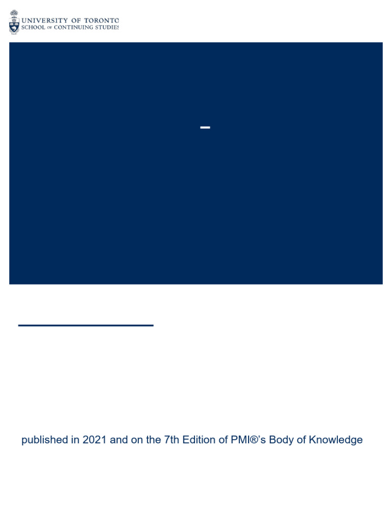 1860 Module 1 Project Management Overview | PDF | Project Management ...