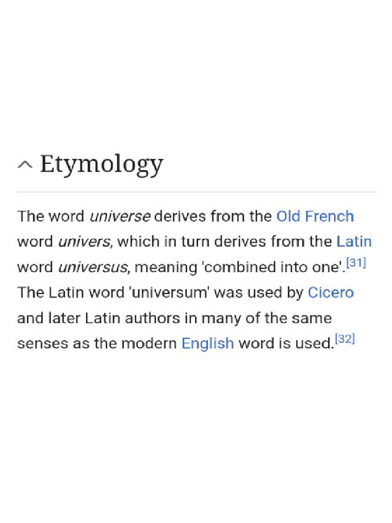 Etymology | PDF