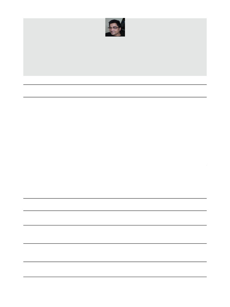 Rohit - Color Professional Resume - 04 | PDF