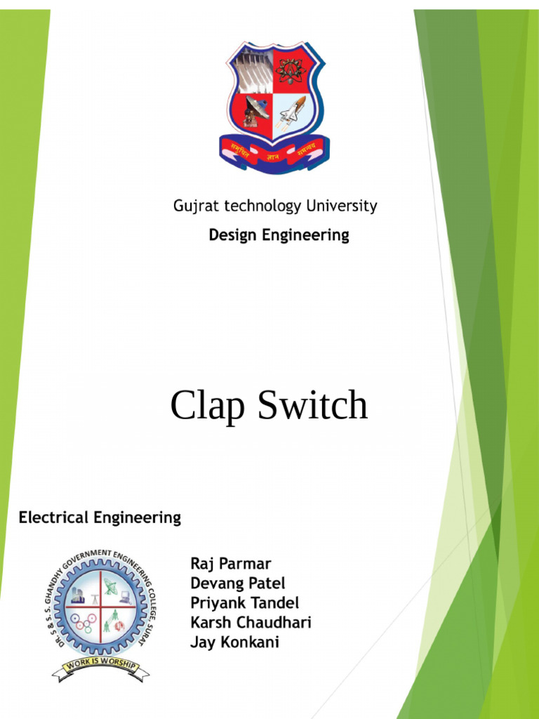 Clap Switch | PDF | Capacitor | Microphone