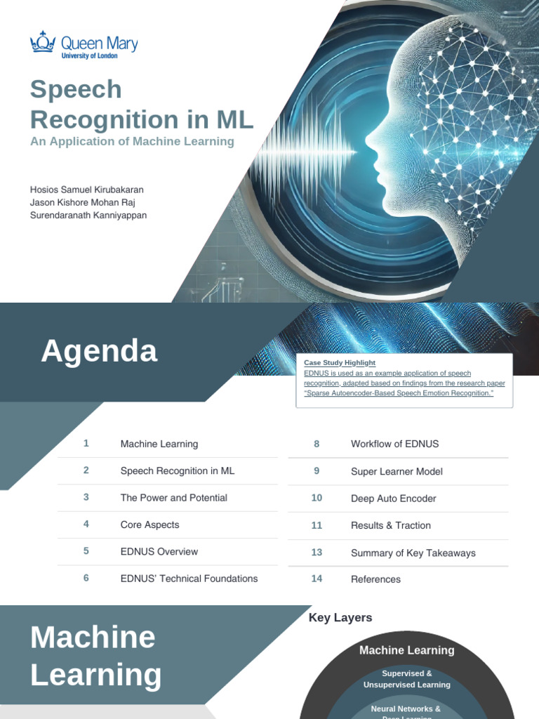 Research Methods Speech Recognition | PDF | Machine Learning | Learning