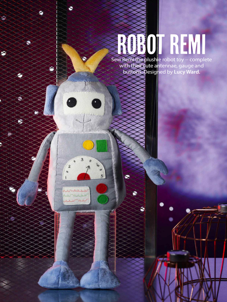 Patron Peluche Robot | PDF | Seam (Sewing) | Sewing