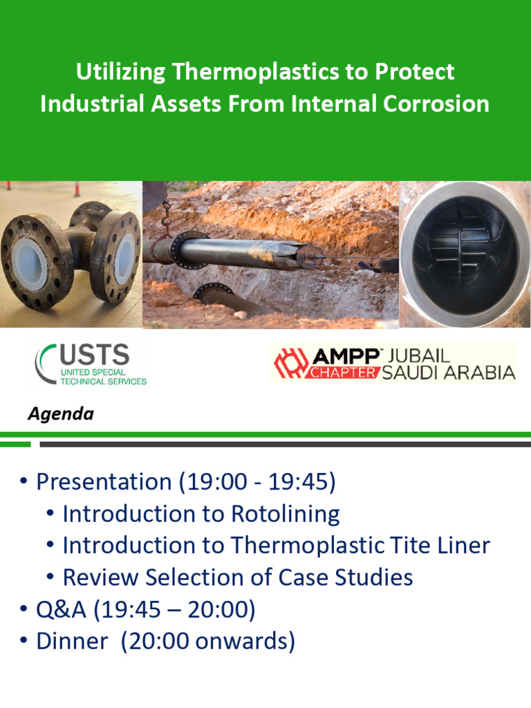 AMPP-J USTS Presentation | PDF | Pipe (Fluid Conveyance) | Corrosion
