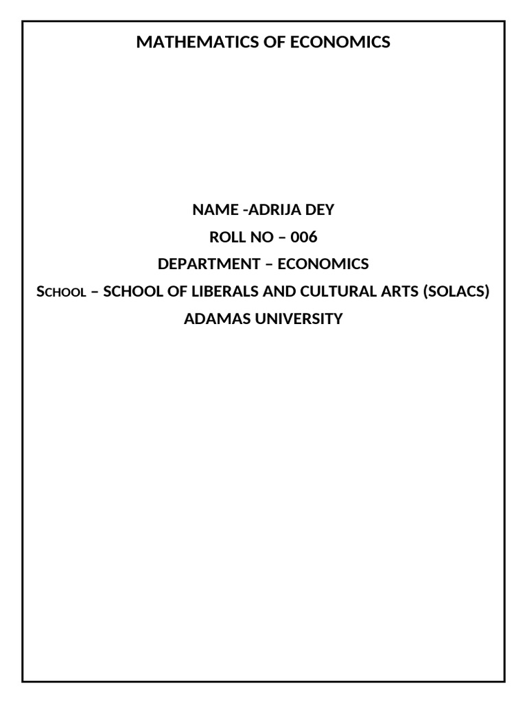 Student Performance Function and Its Properties | PDF | Function ...