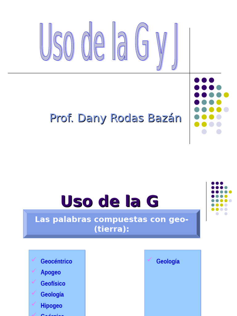 Prof. Dany Rodas Bazán | PDF