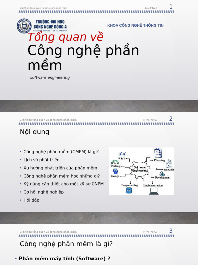 Gioi Thieu CNPM | PDF