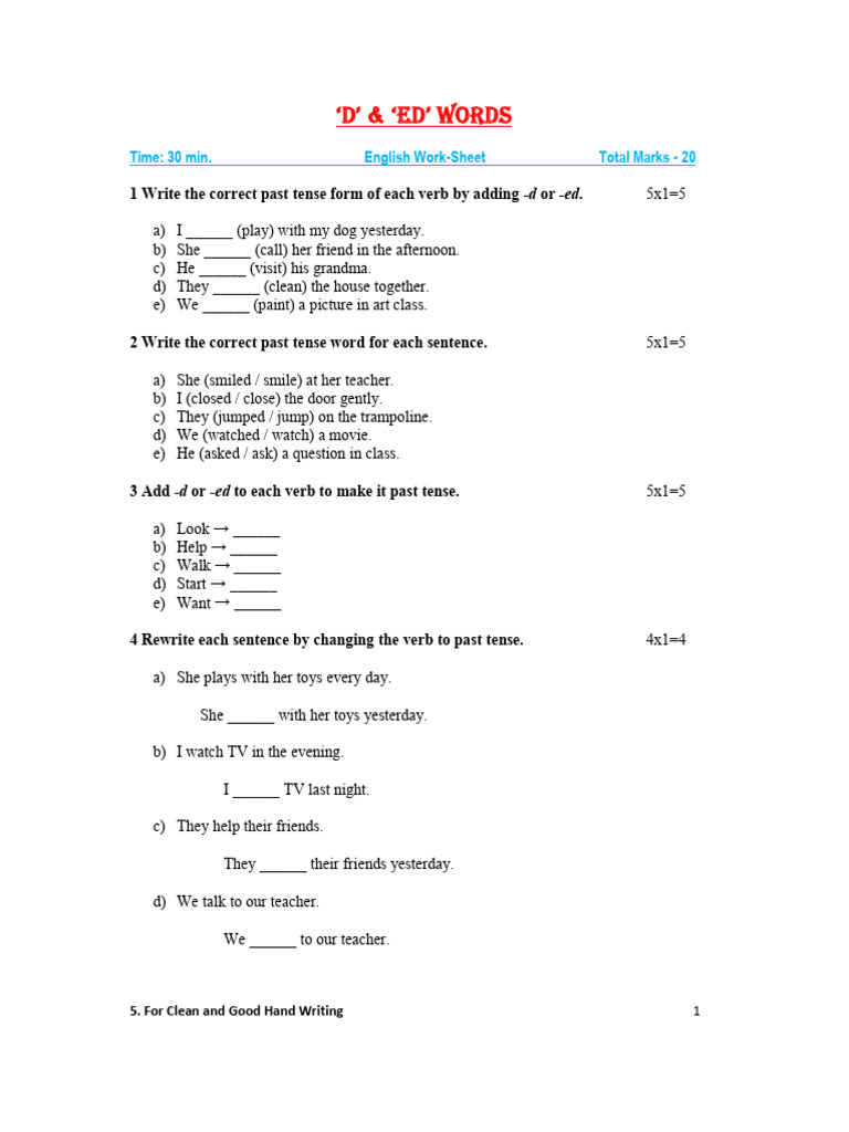 D and ED | PDF