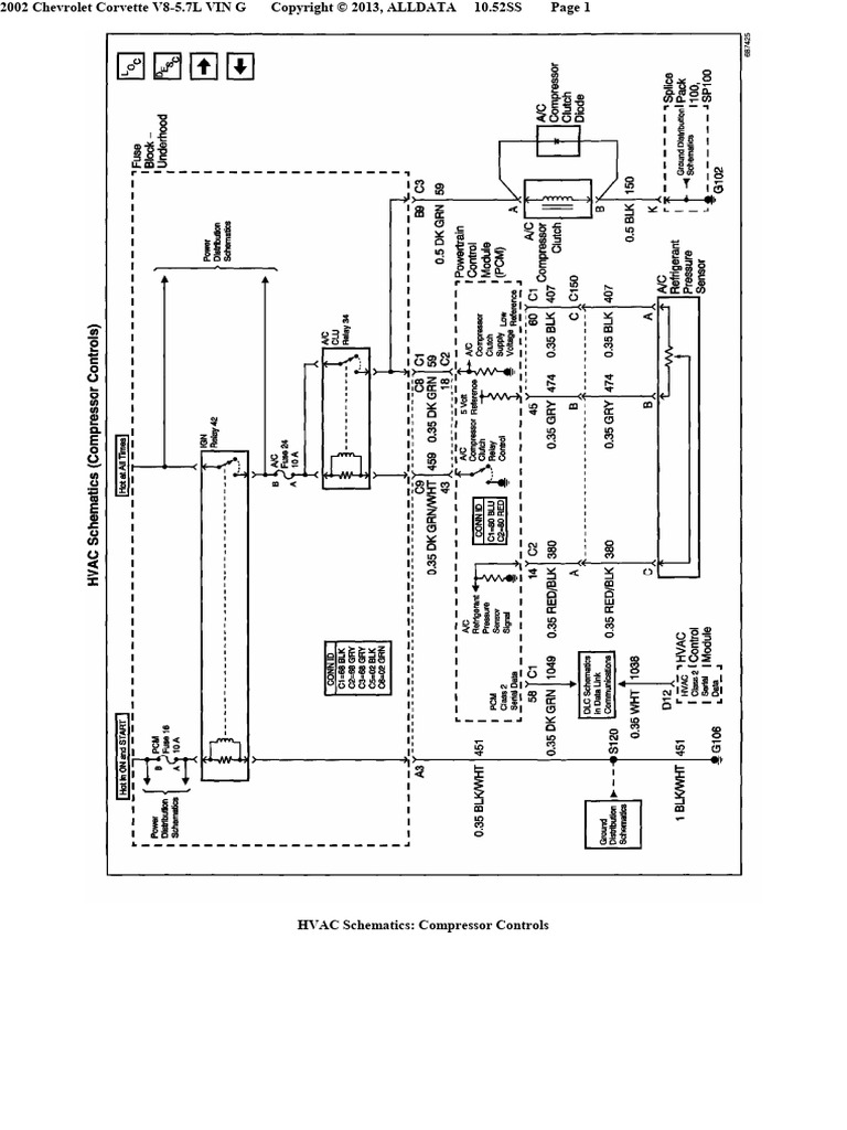 Diagrama Corvette | PDF