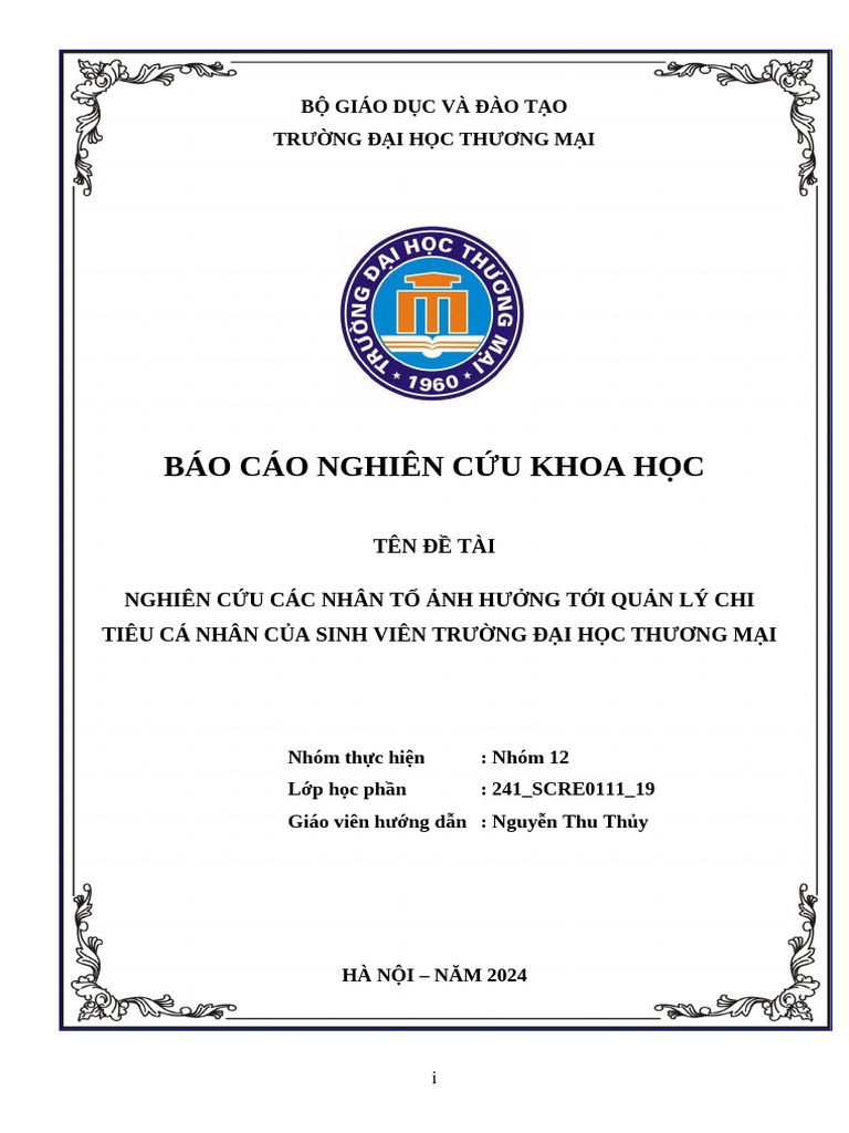 PP NCKH Nhóm 12 | PDF