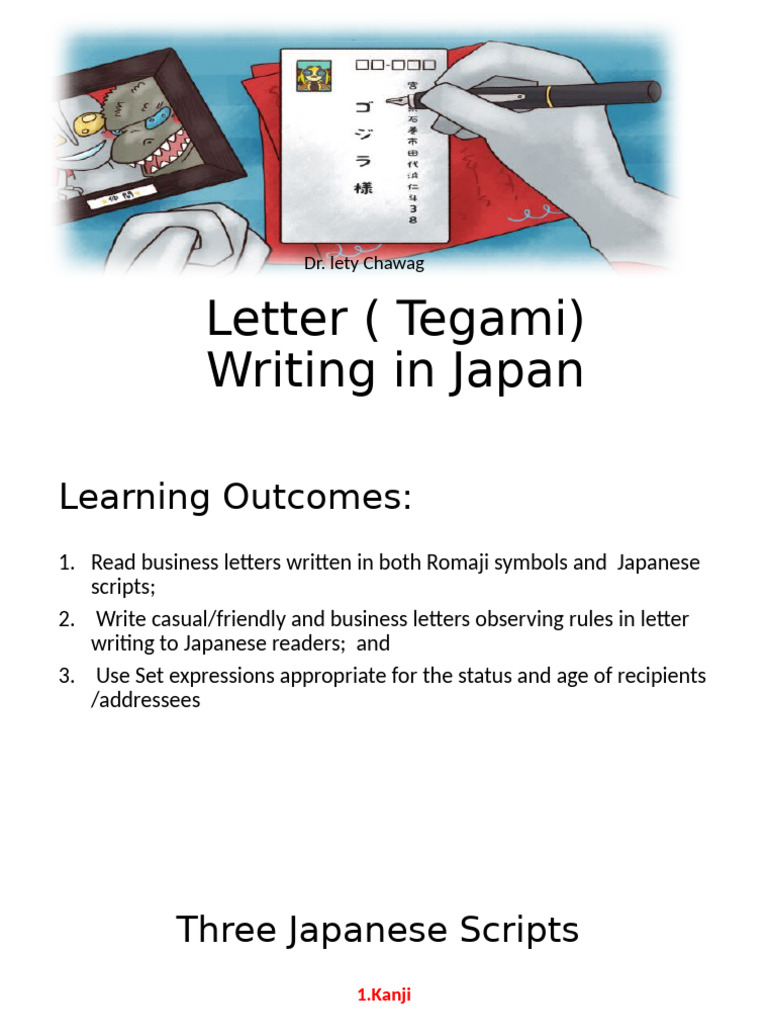 Module 12. Letter Writing | PDF | Kanji | Japanese Language
