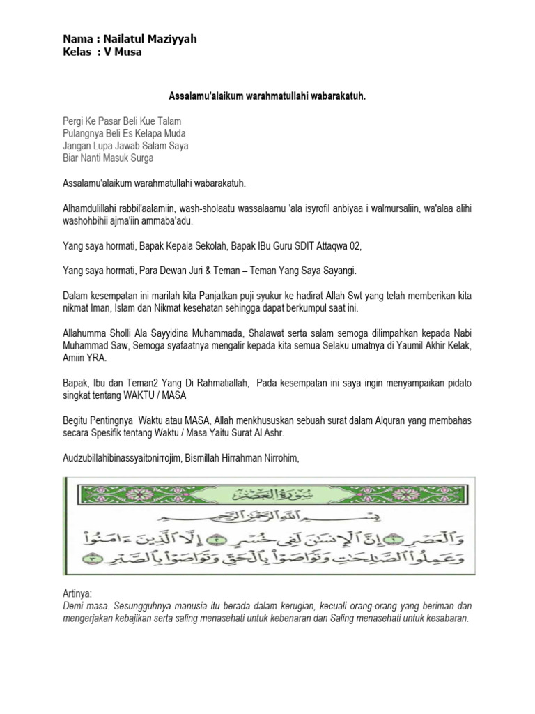 Pidato Mbak Ya - R1 | PDF