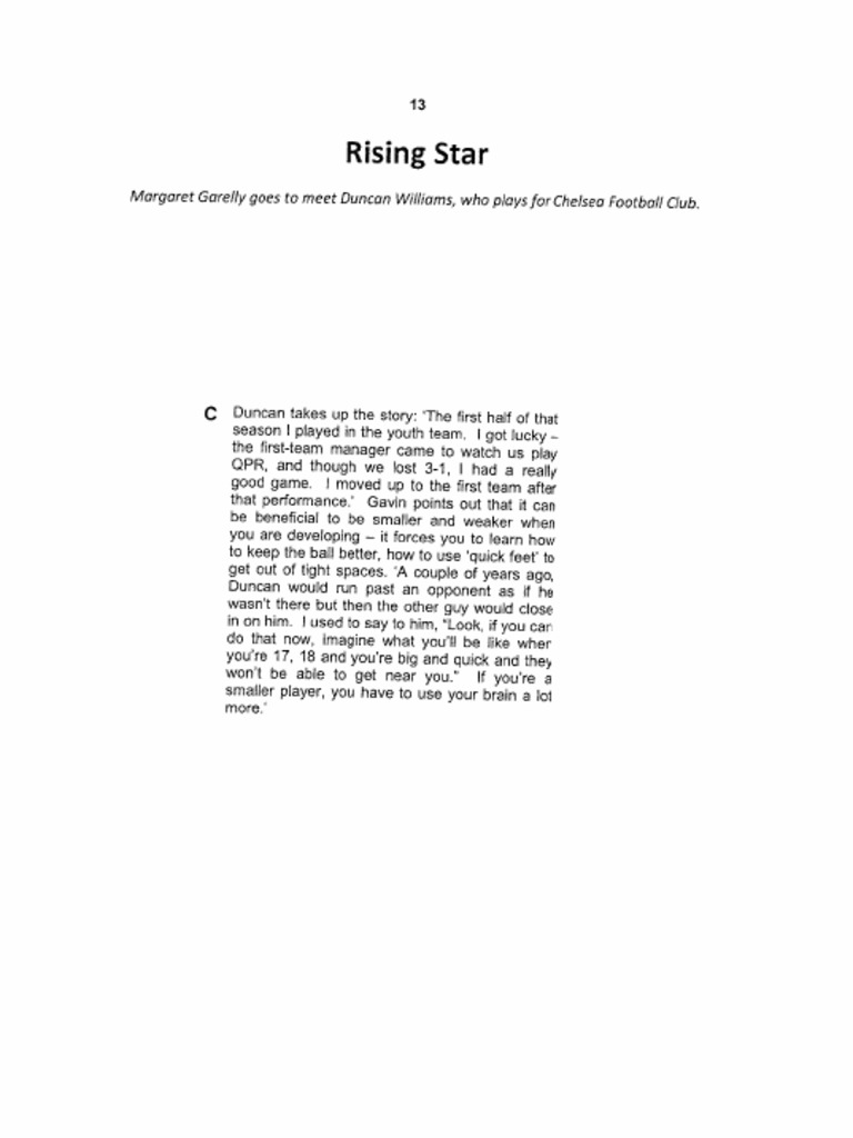 Brano 3b Inglese | PDF