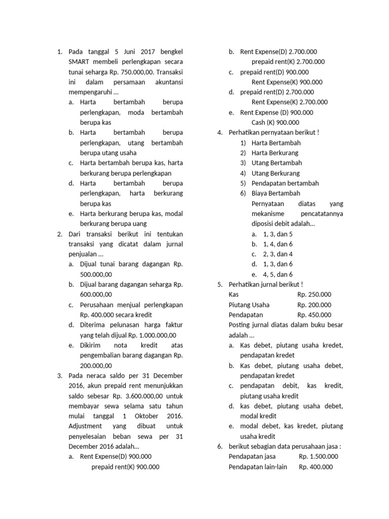 Spa Polines Akuntansi | PDF