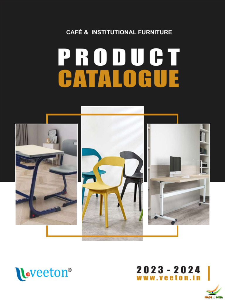 January 2023 - Veeton Cafe & Institutional Catalogue | PDF | Desk | Chair