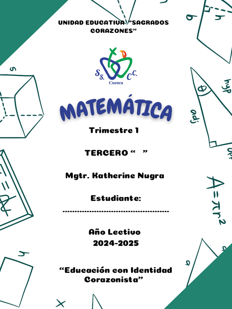 Módulo Mate Tercero C | PDF | Programación lineal | División (Matemáticas)
