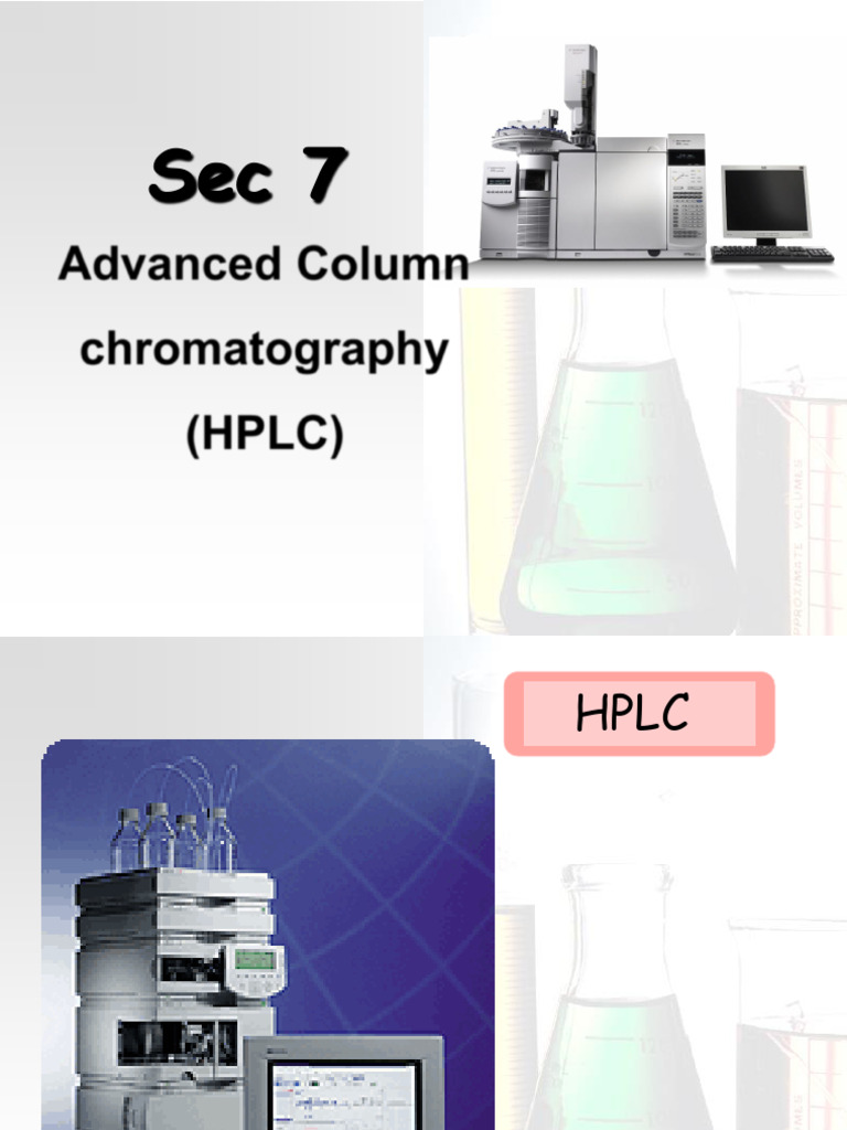 PG 504 Sec 7 | PDF | High Performance Liquid Chromatography | Elution