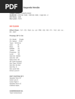 Zoom G1 Effects and Patch List | PDF | Chess | Leisure