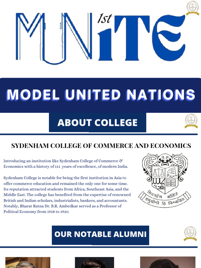 Sydenham College Notable Alumni | PDF | International Relations