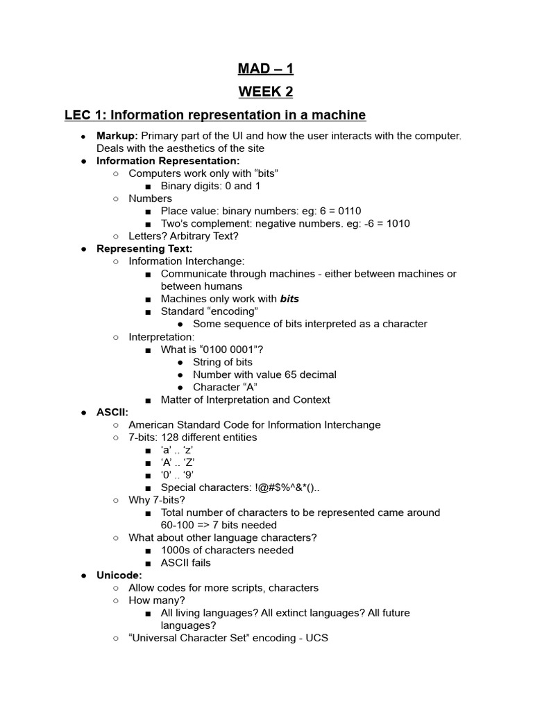Week 2 1 Pdf Html Element Html 4407