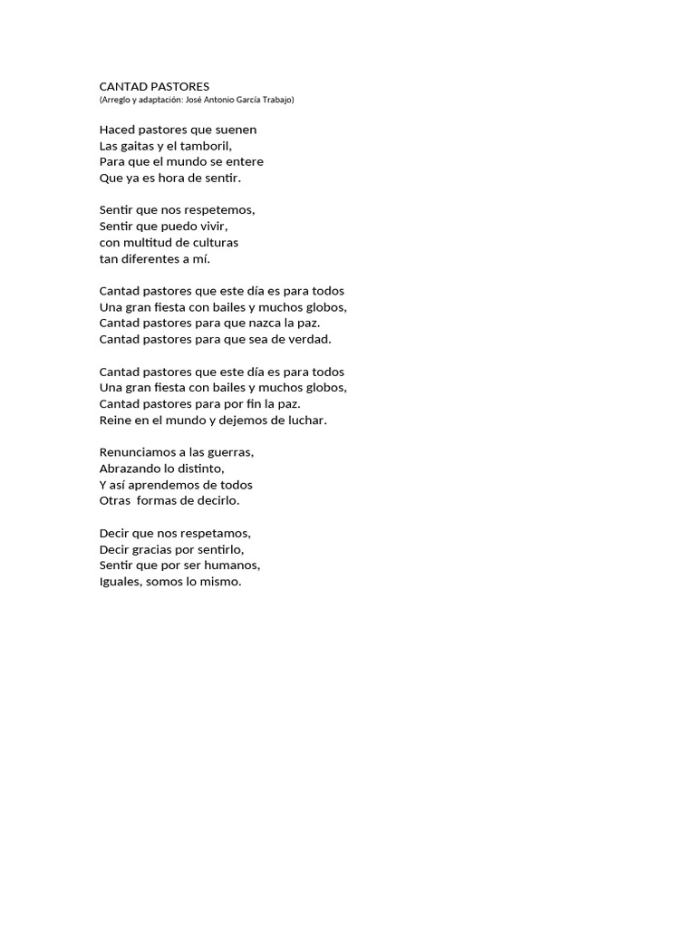 Haced Pastores Que Suenen | PDF