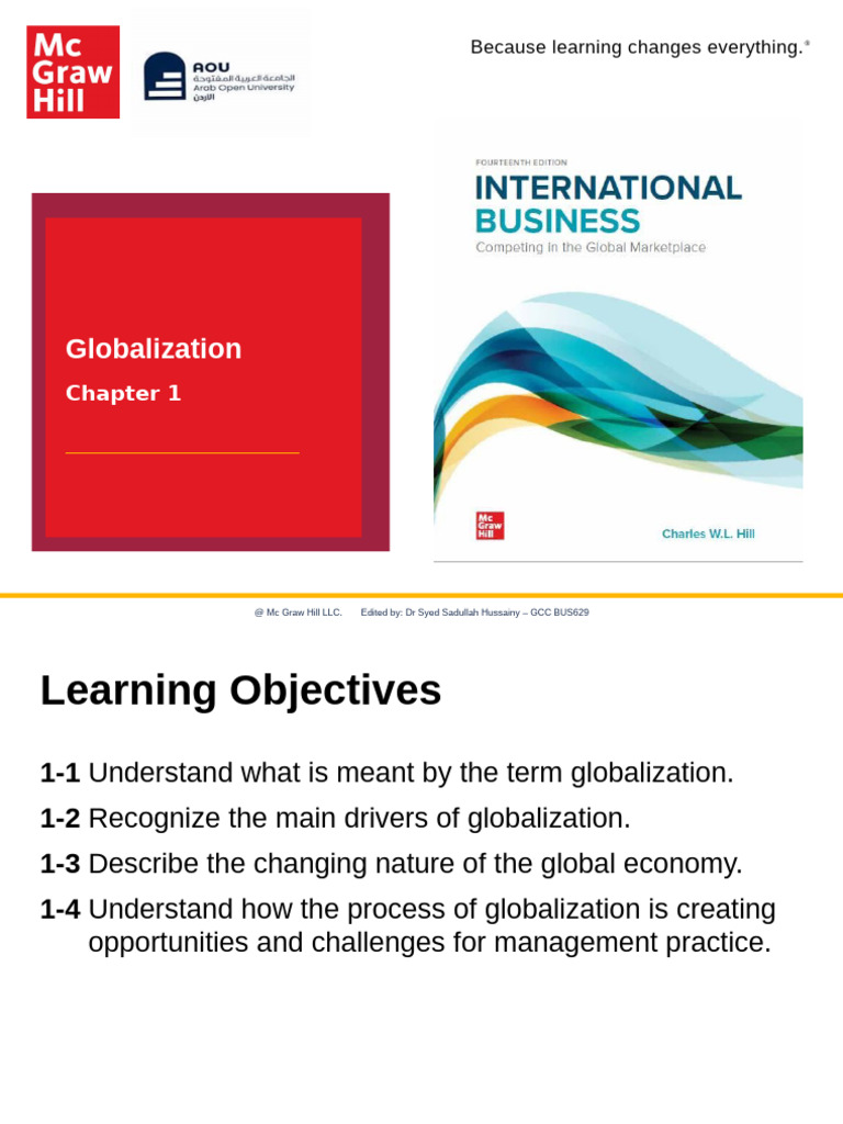 INTERNATIONAL MANAGEMENT Chapter 1 | PDF | Globalization ...