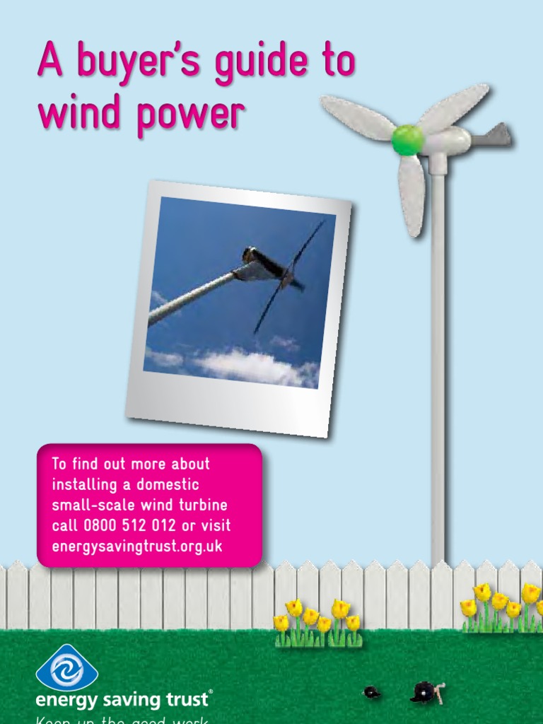 Buyers Guide Wind Turbines | PDF | Wind Power | Wind Turbine