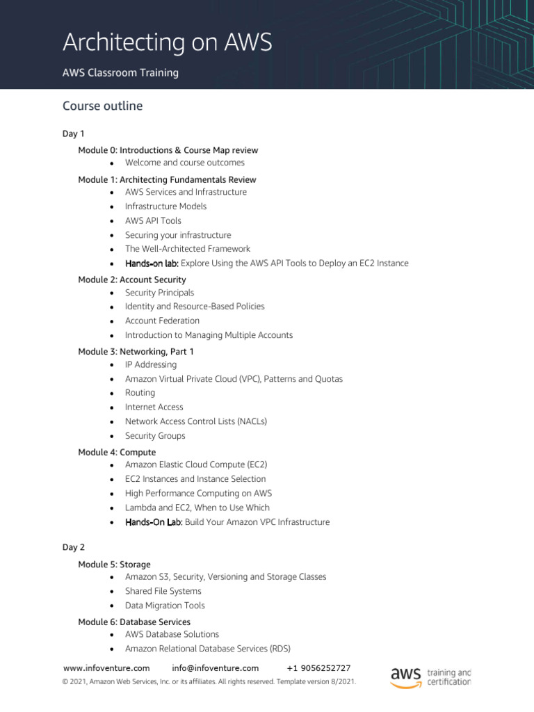 AWS Solutions Architect | PDF | Amazon Web Services | Computing