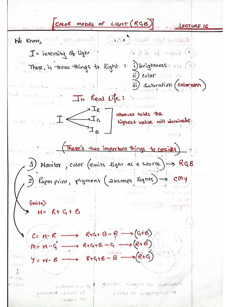 Lecture 15 CSE423 | PDF