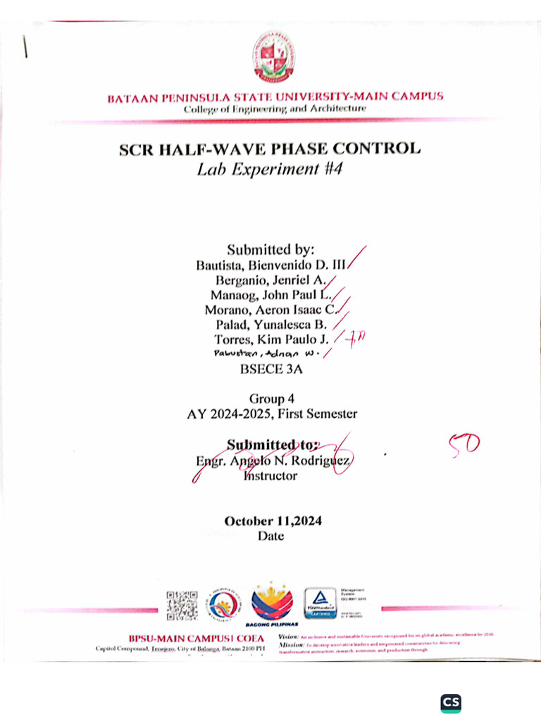 SCR Half Wave Phase Control | PDF