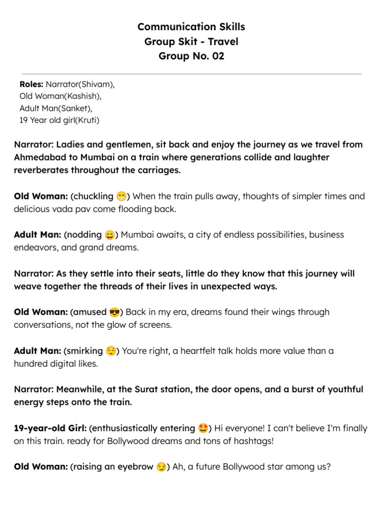 CS Updated Script | PDF | Jokes